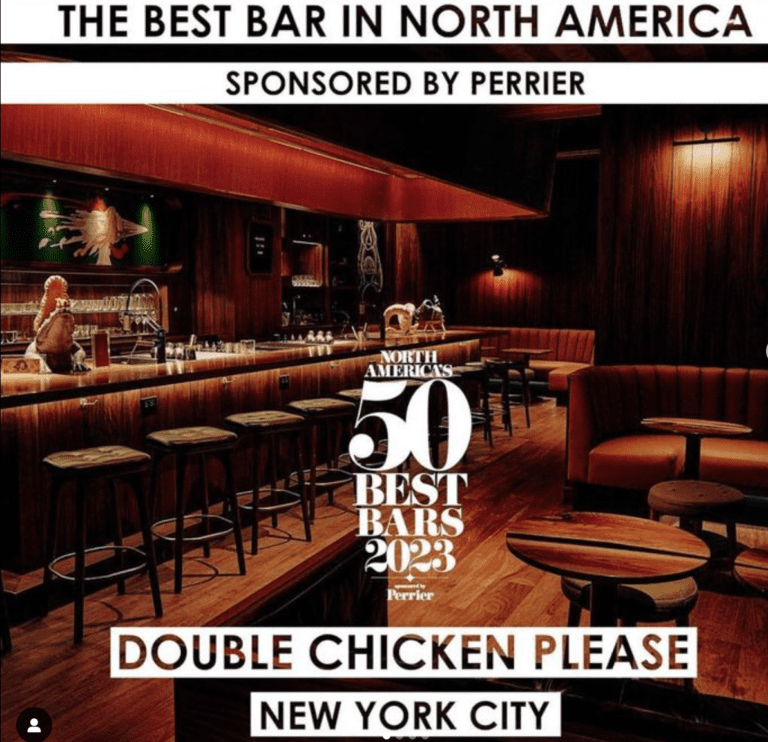 Double Chicken Please: An Amazing Bar In NYC - VitePresenta