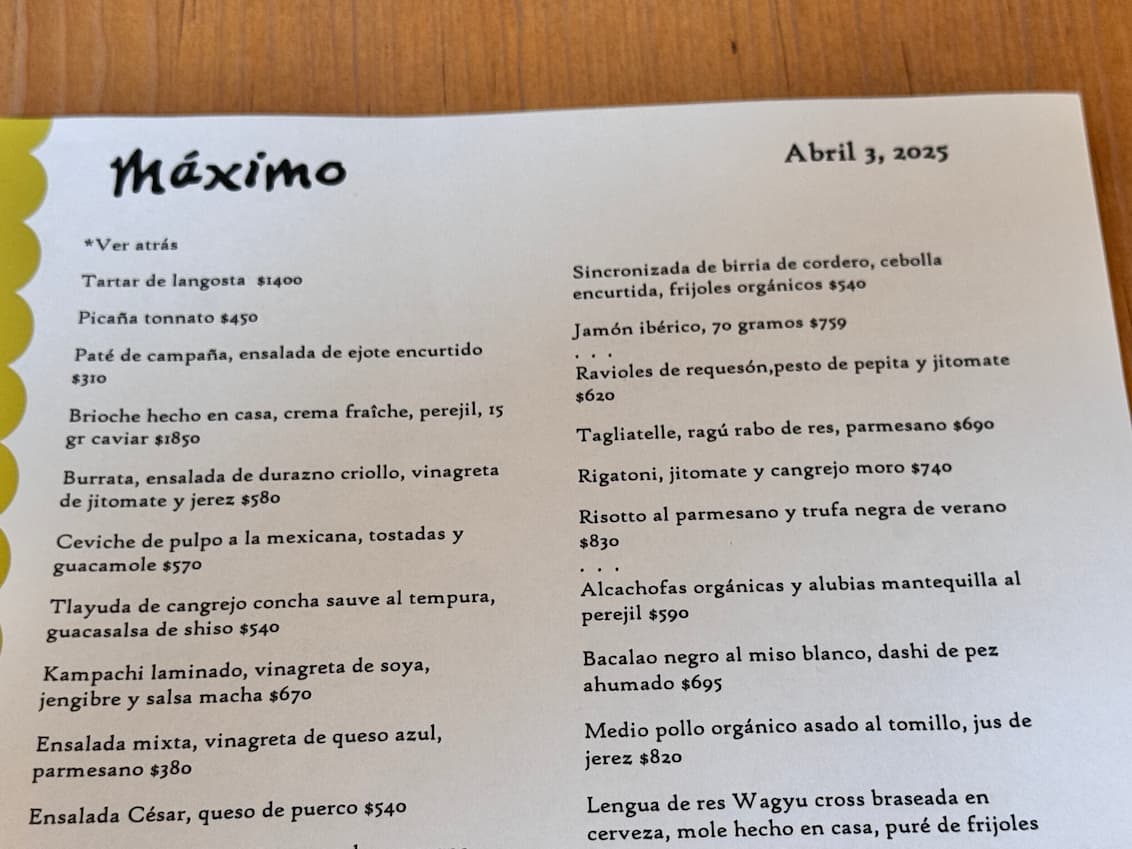 The Ultimate Guide To Maximo Bistrot Mexico City: Worth The Hype In ...
